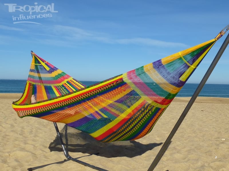 Le hamac filet, roi de la canicule